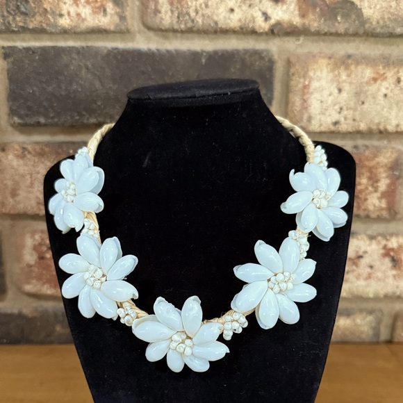 Jewelry | Hawaiian Bubble Shell Lei Braided Necklace With Ribbon ...
